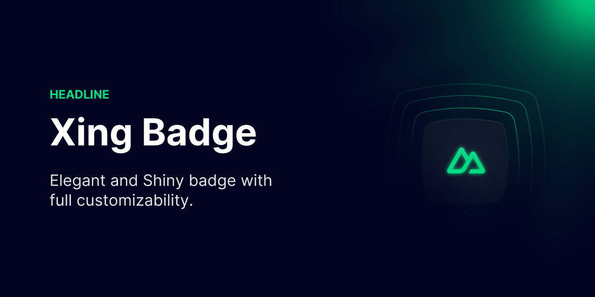 Xing Badge - nidexingg/ui